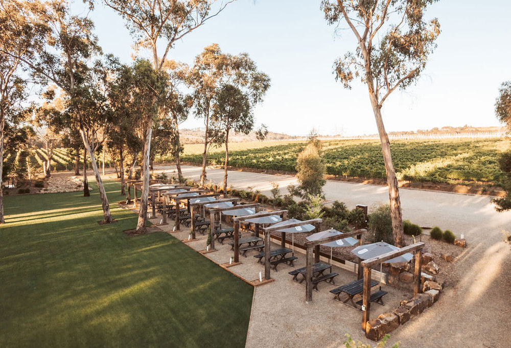 Outdoor Dining - Helen's Hill Winery