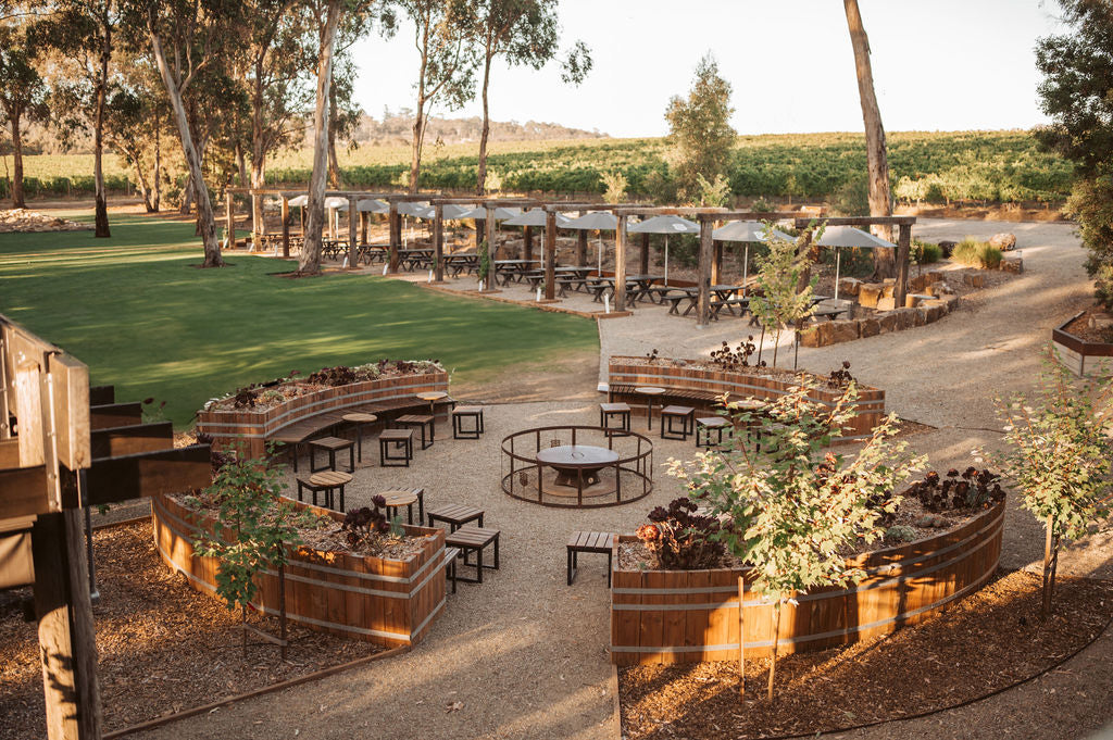 Outdoor Dining - Helen's Hill Winery
